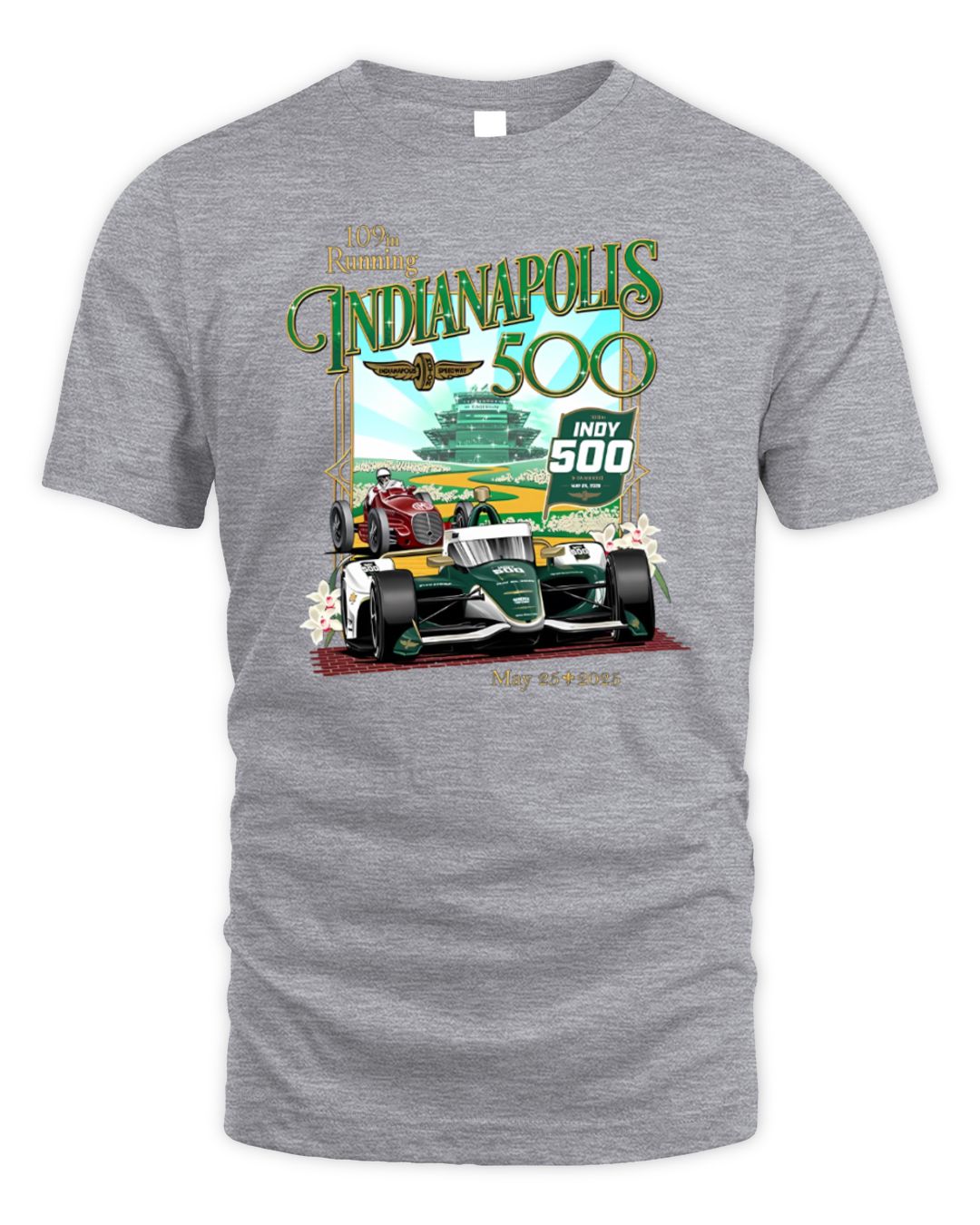 Indy 500 Merchandise 2025 Indianapolis 500 Past Champion Shirt