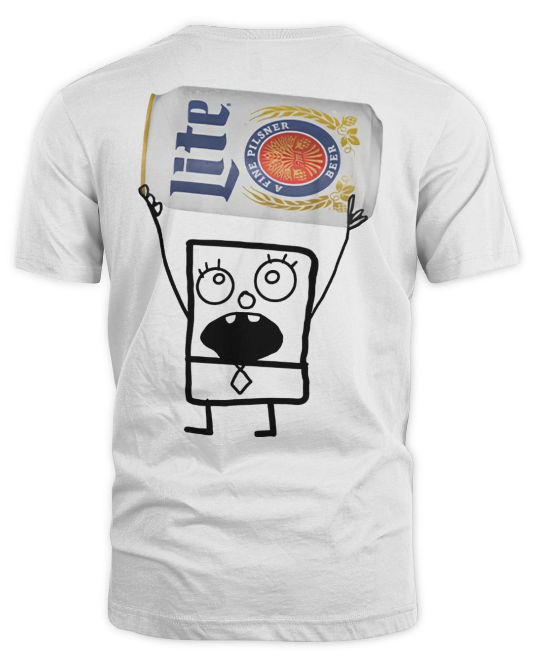 Miller Lite Doodlebob Shirt